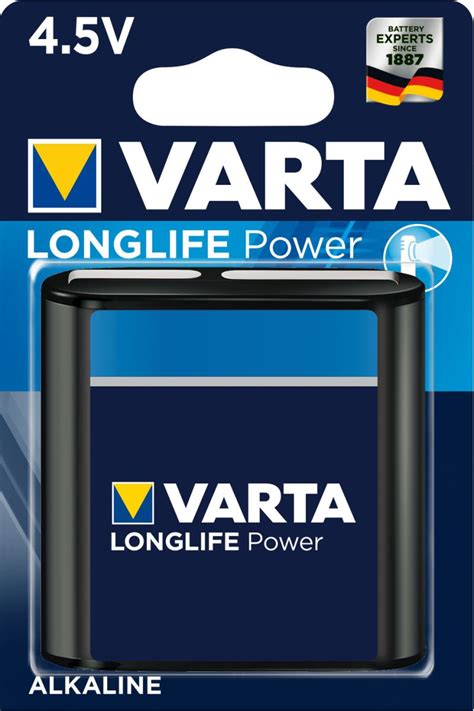 Varta Battery 3lr12 Alkaline Flat 45v 4400mah 4912121411 Nl