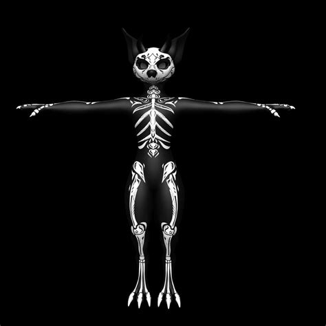 Nardoragon Skeleton Emission Map