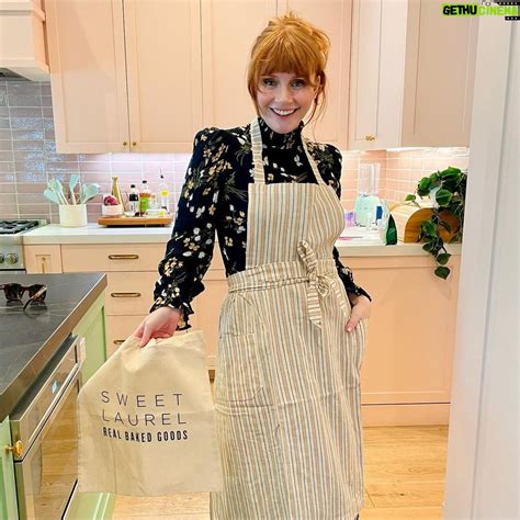 Bryce Dallas Howard Instagram Thank You Sweetlaurelbakery For The