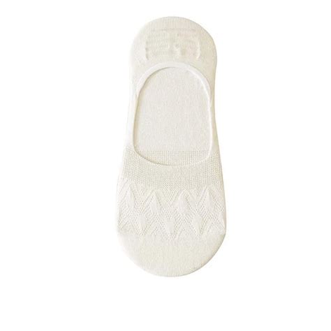 Zhuge Pares De Calcetines Invisibles Para Mujer Antideslizantes De