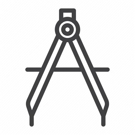 Drawing Circinus Compass Tool Icon Download On Iconfinder