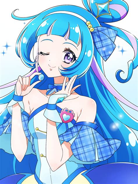 Kagami Chihiro Aokaze Nana Cure Wink Kimi To Idol Precure Precure