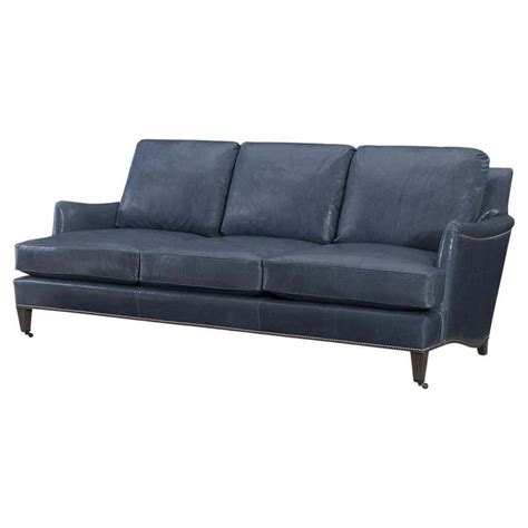 Classic Leather Sofa Couch For Sale At 1stdibs Classic Leather