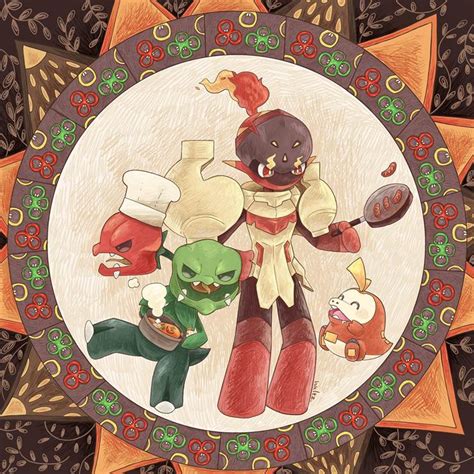 二次创作精灵宝可梦口袋妖怪呆火鳄armarougescovillain Waltzillustration Pixivbox