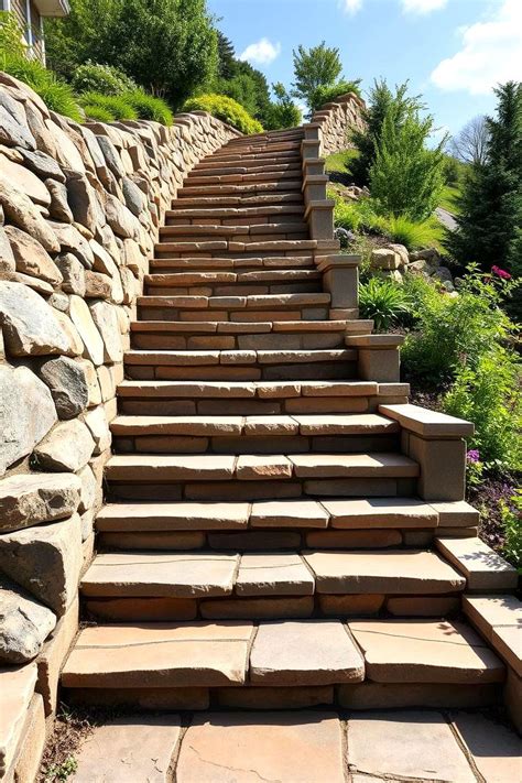 25 Creative Flagstone Steps Designs For Landscaping Projects Our