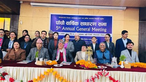 Cycnepal Microfinance Agm Pokhara Krishna Prasad Sapkota