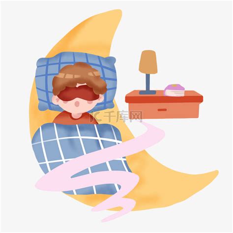 手绘卡通世界睡眠日睡觉素材图片免费下载 千库网