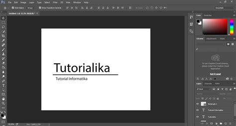 Cara Instalasi Adobe Photoshop CC Full Version Tutorialika