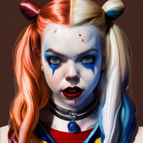 Anya Taylor Joy As Harley Quinn Ai Generated By Alraken On Deviantart
