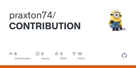 Github Praxton74contribution