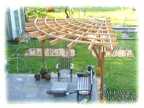 25 Beautifully Inspiring Diy Backyard Pergola Designs Circle Pergola