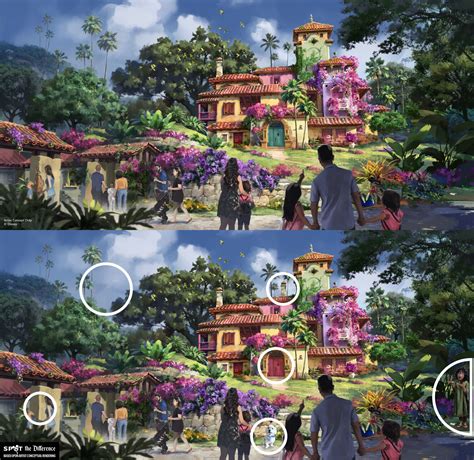 Saturday Six Presents Spot The Difference D23 Expo Disney Concept Art