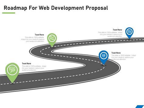 roadmap for web development proposal ppt powerpoint presentation file