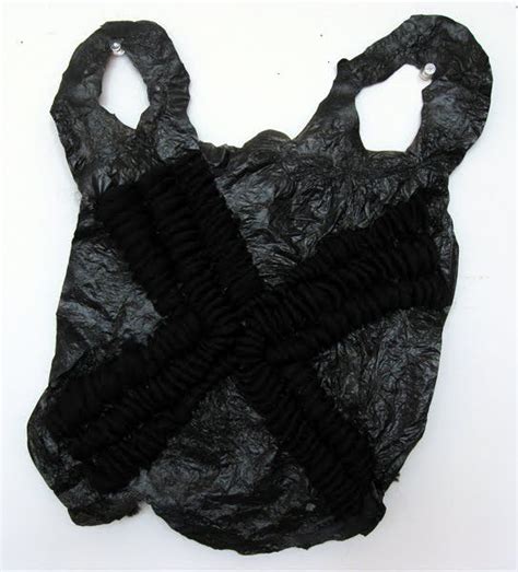 Embroidered Plastic Bags By Josh Blackwell A Very Cool Take On Sustainability Interms Of