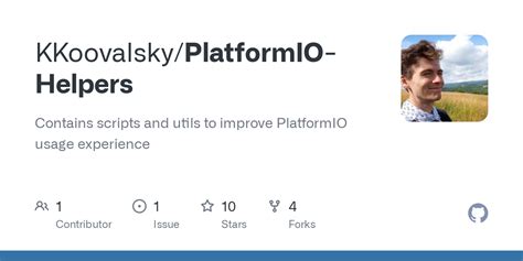 Github Kkoovalskyplatformio Helpers Contains Scripts And Utils To