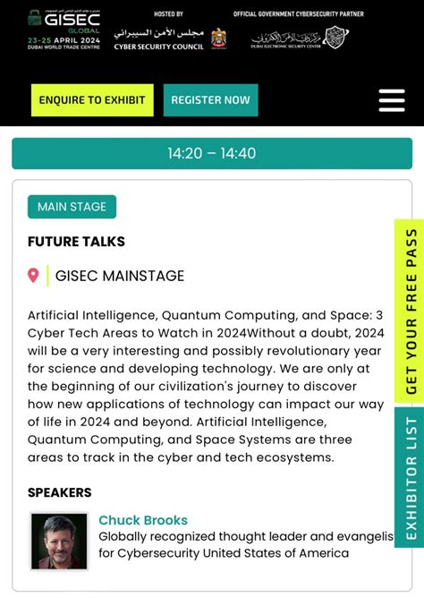 Chuck Brooks On Linkedin Cybersecurity Artificialintelligence