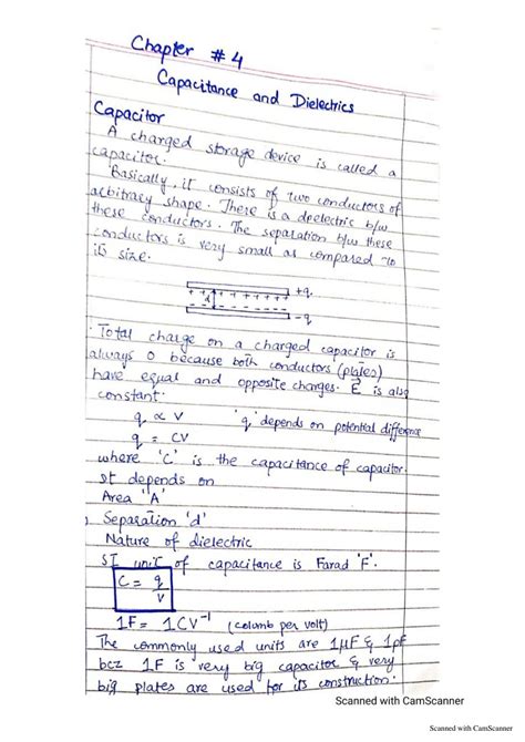 Solution Capacitor Capacitance Capacitance Of Parallel Plate