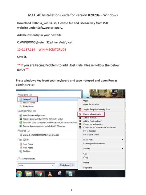 Matlab Installationguide R2020a Win Pdf Computers