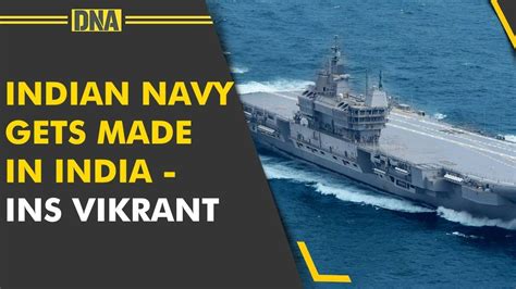 Watch Ins Vikrant Indias First Home Built Aircraft Carrier Commissioned