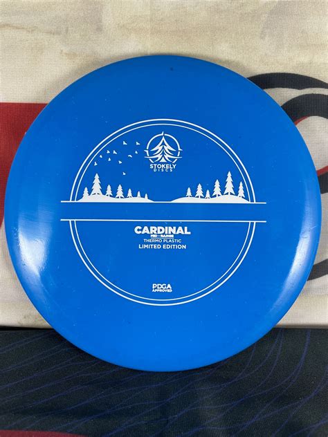 Stokely Cardinal Thermo Blue 170g Limited Edition Midrange Fade Disc Golf