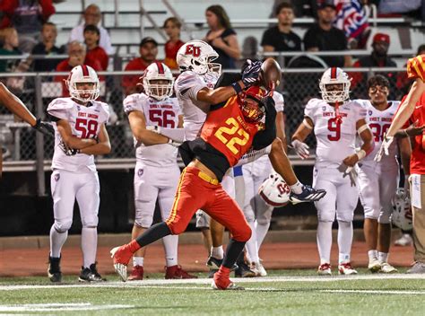 Mustangs Outlast Lancers In Football Thriller Oakdale Leader