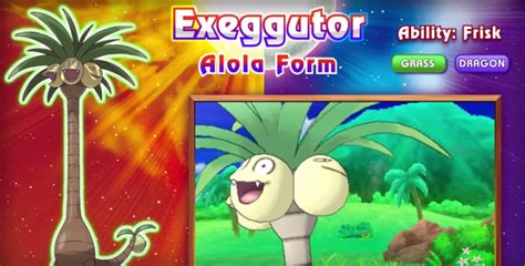 ‘pokémon Sun And Moon Alola Forms New Pokémon And Z Moves Revealed