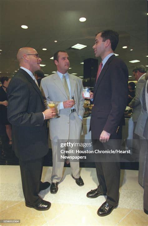 John B Connally Dr Jeff Waters And Greg Weido Talk During The News Photo Getty Images