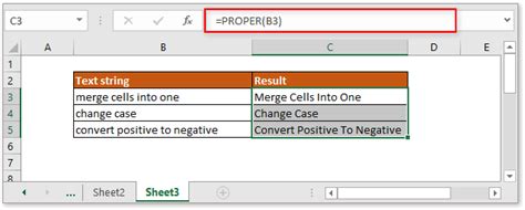 Excel Formula Capitalize First Letter Of Text String Or Each Word