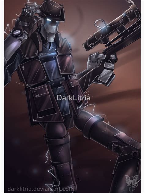 Tf2 Robot Sniper Sticker By Darklitria Redbubble
