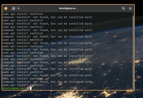 Neofetch Issue Rpopos
