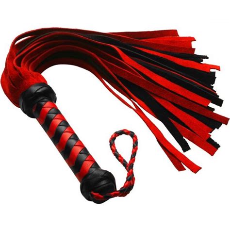 Strict Leather Short Suede Flogger Chicago Dungeon Rentals