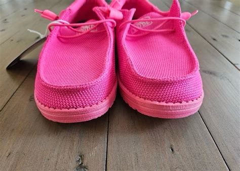 Hey Dude Wendy Funk Mono Electric Pink Womens Mercari