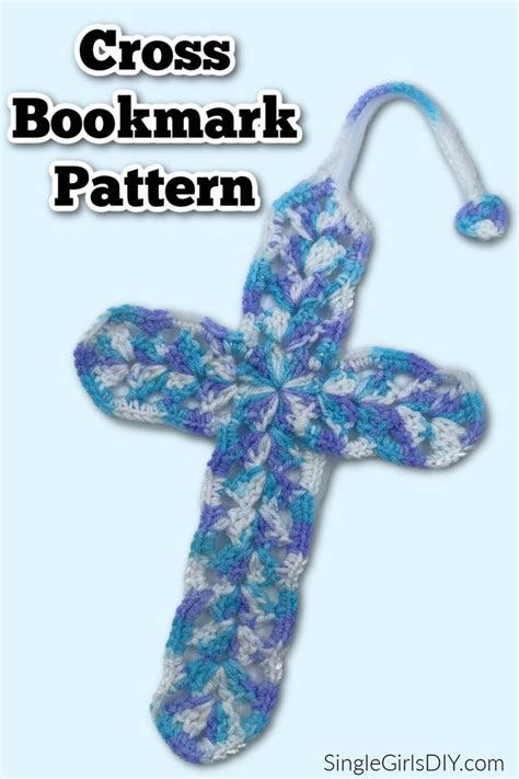 Crochet Cross Bookmark Free Crochet Pattern — Free Crochet Patterns