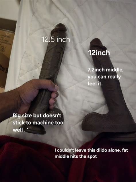 My 2 New Dildos 12 5in And 12in Tried Them Out Last Night 1 Nude