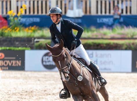 Great Success For Katrin Eckermann With Cala Mandia In The Longines