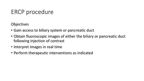 Endoscopic Retrograde Cholangiopacreatography Ercppptx