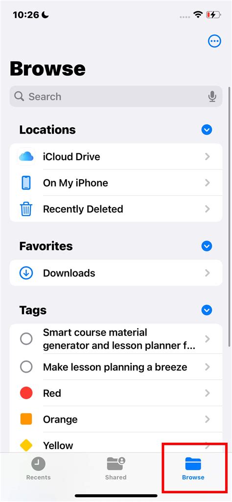 Guide In Minutes How To Use Files App On IPhone IPad
