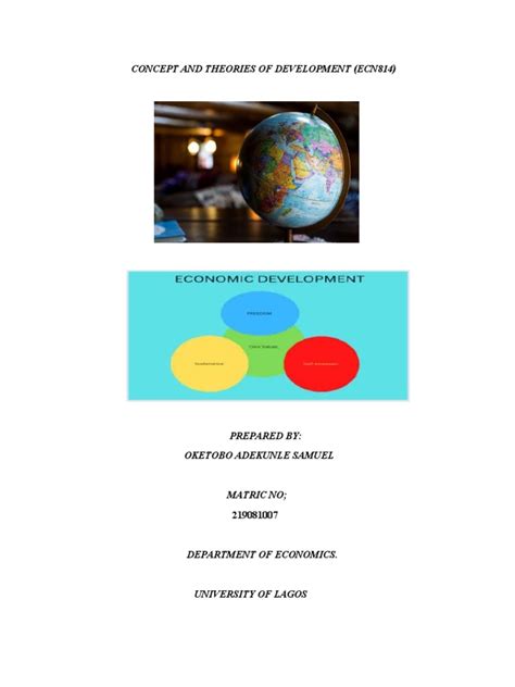 Concept And Theories Of Development Assignment Pdf Gross Domestic