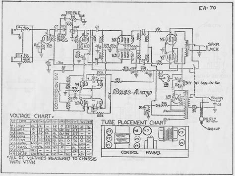 Download Epiphone Ea 70 Constellation Bass Amp Schematic Free