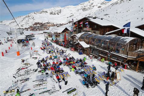 Station De Ski Val Thorens Voyage Carte Plan
