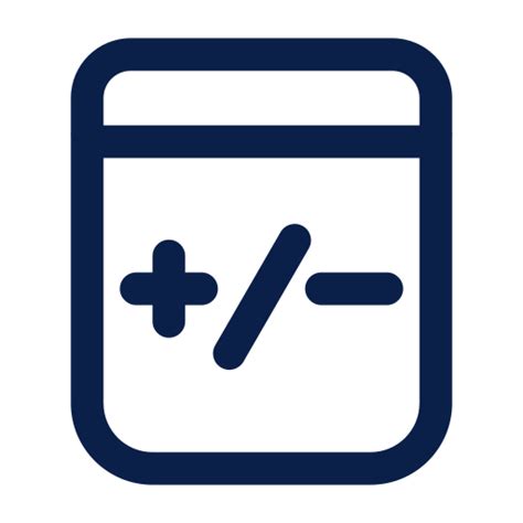 Calculation Generic Basic Outline Icon