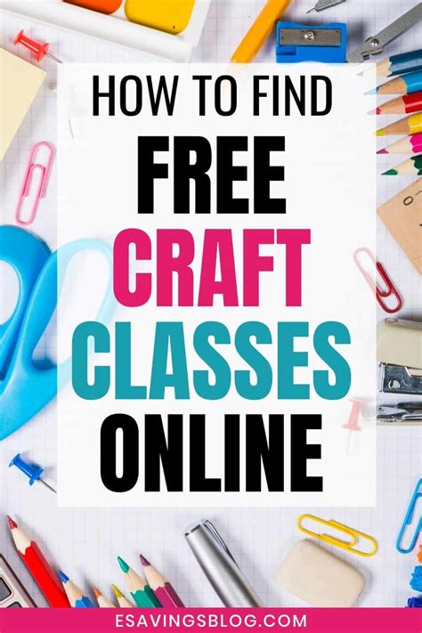 How To Find Free Craft Classes Online Artofit