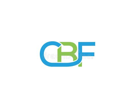 Creative Cbf Logo Icon Design Idea Concept Stock Vector Illustration