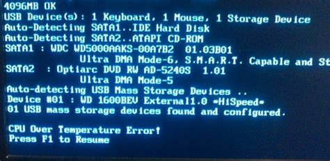 Fix CPU Over Temperature Error Solved Windows Bulletin