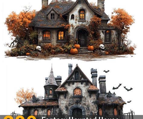 Artstation Fantasy Haunted House Reference Images 4k Artworks