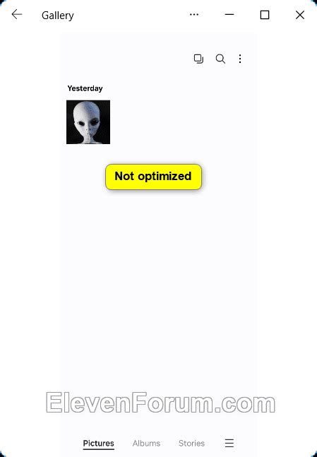 Enable or Disable Optimize App Window Sizing in Phone Link app on Windows 11 | Windows 11 Forum
