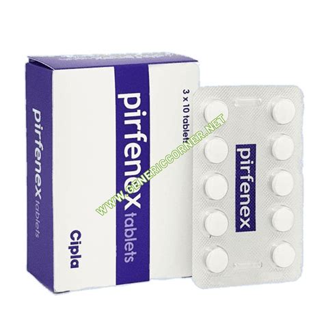 Pirfenidone 200 Pirfenex Generic Corner