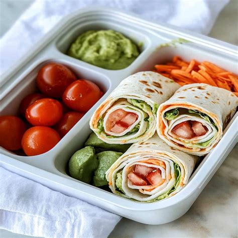 Easy Wraps For Busy Days School Lunch Ideas