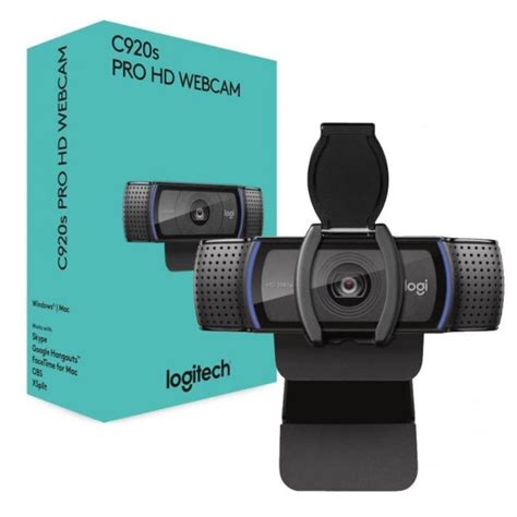 Webcam Logitech C920s Pro Hd Full Hd 1080p Microfone Estéreo Foco Automático