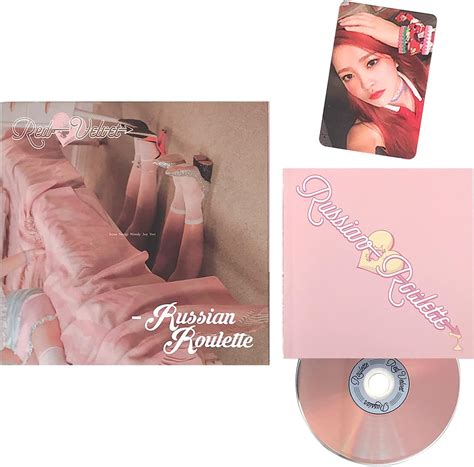 Red Velvet 3nd Mini Album Russian Roulette Photobook Cd